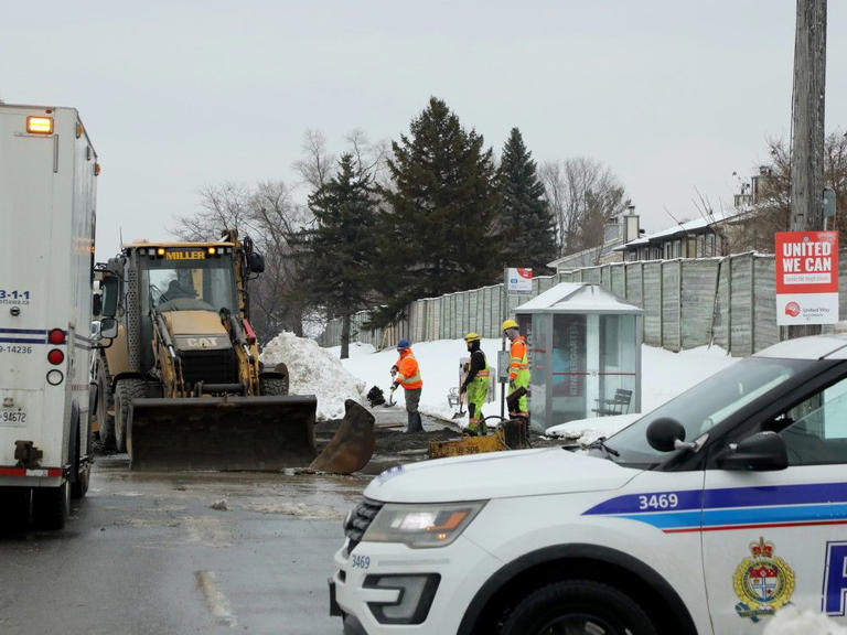 Update: Baseline Road reopens at Fisher Avenue after 'serious' water ...