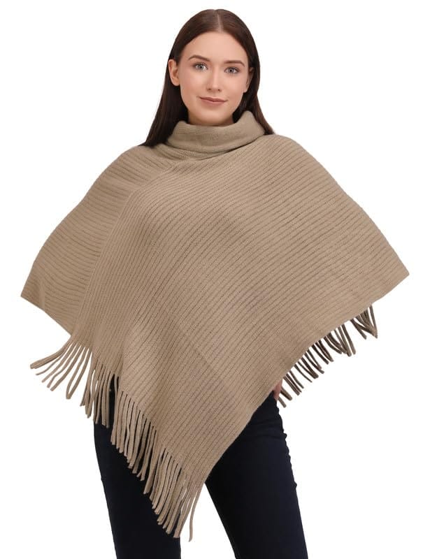 Winter ponchos & capes for women who love comfort with elegance