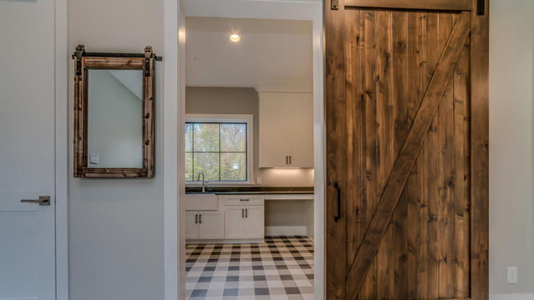 The unexpected pattern for floors that gives your home quirky, rustic charm