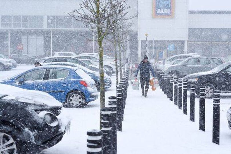 Met Eireann update for Ireland as UK weather map shows snow blizzard ...