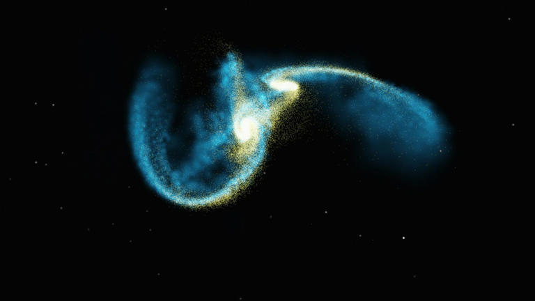 NASA’s Hubble catches rare cosmic collisions around nearby star