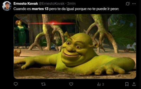 Ni la mala suerte se salva: martes 13 deja la mejor ola de memes