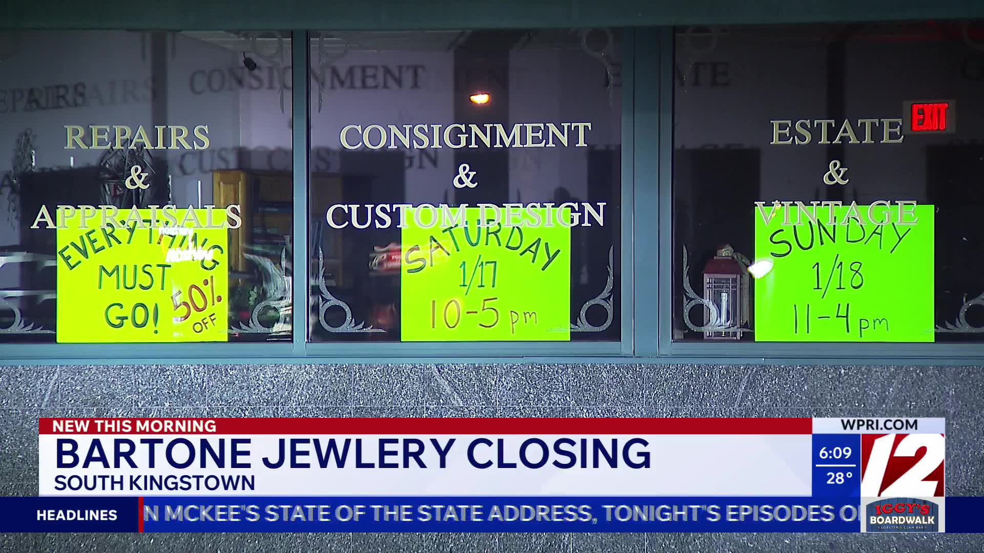 South Kingstown jewelry store holds final closing sale in honor of late ...