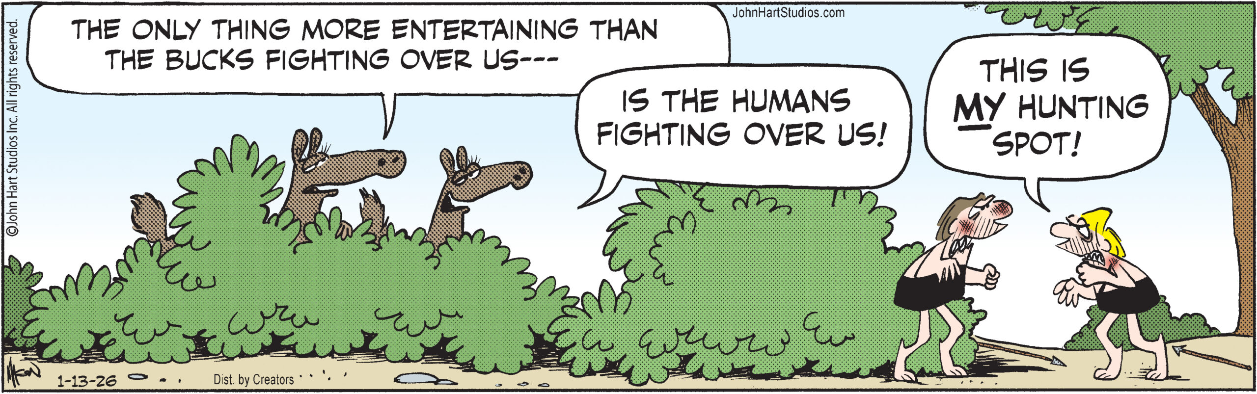 The latest comic strips from the Creators Syndicate (1/13)