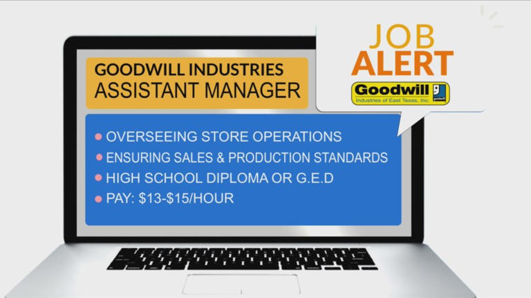 Job alert: Assistant manager wanted at Goodwill in Longview