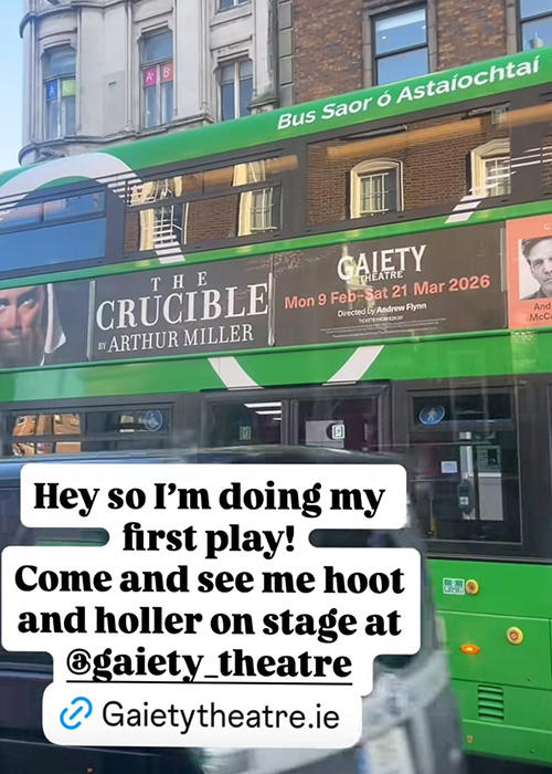 Niamh McCormack highlights gas way you know you've made it in Ireland