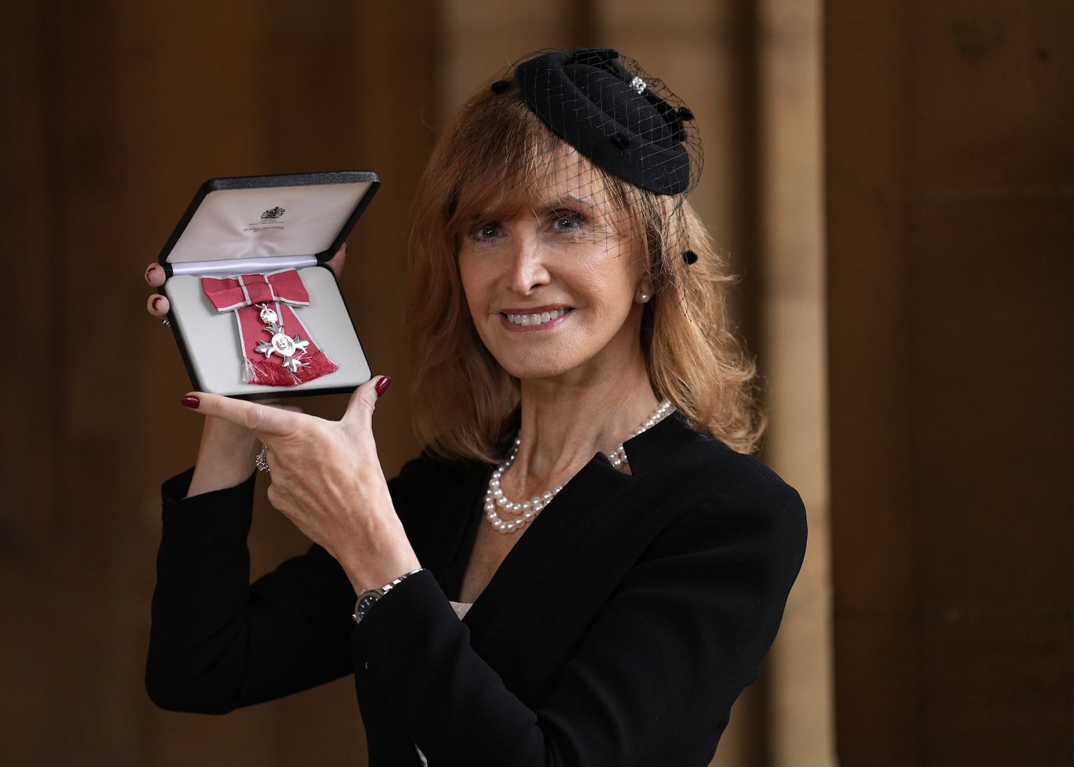 Scottish broadcaster Jackie Bird 'honoured' to be made MBE at Windsor ...