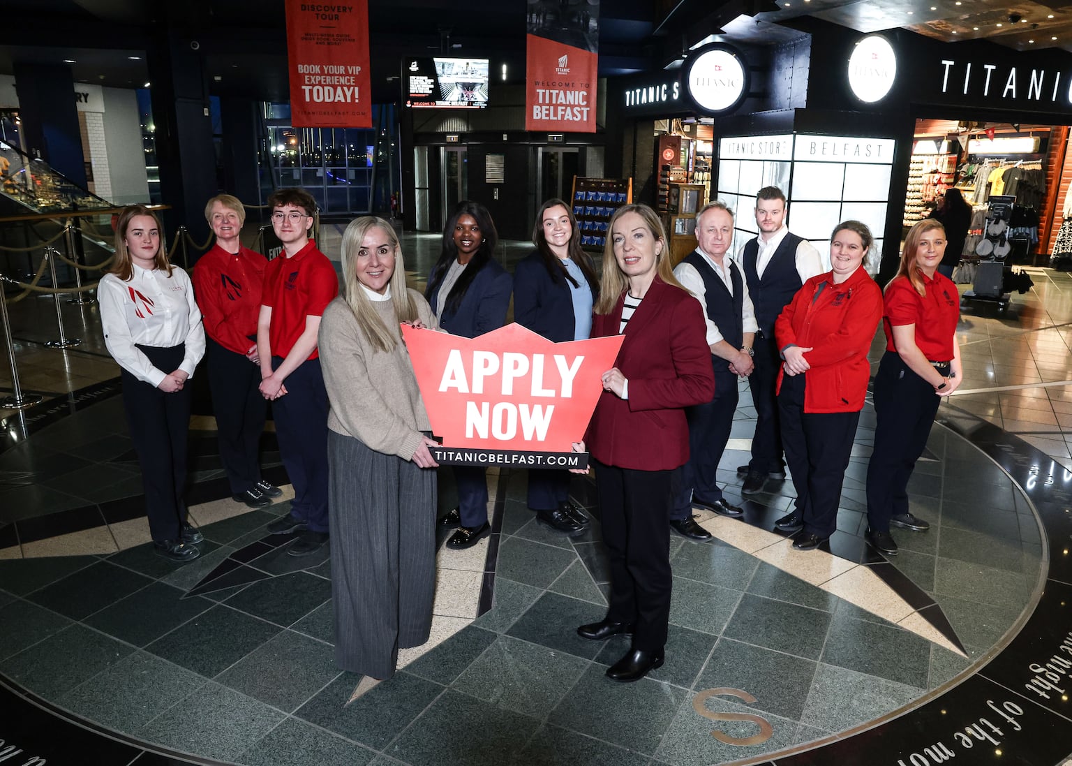 All aboard Titanic Belfast as venue launches summer recruitment drive