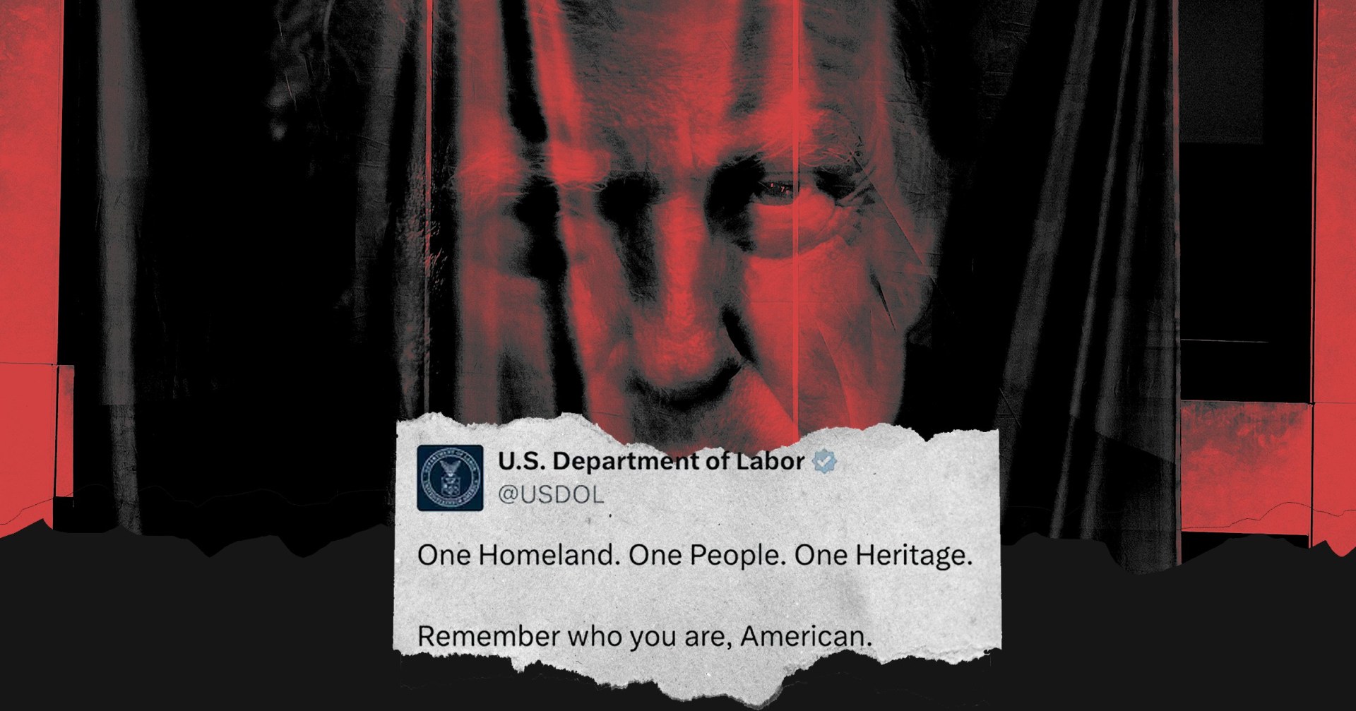 US government accused of using Nazi-like slogans