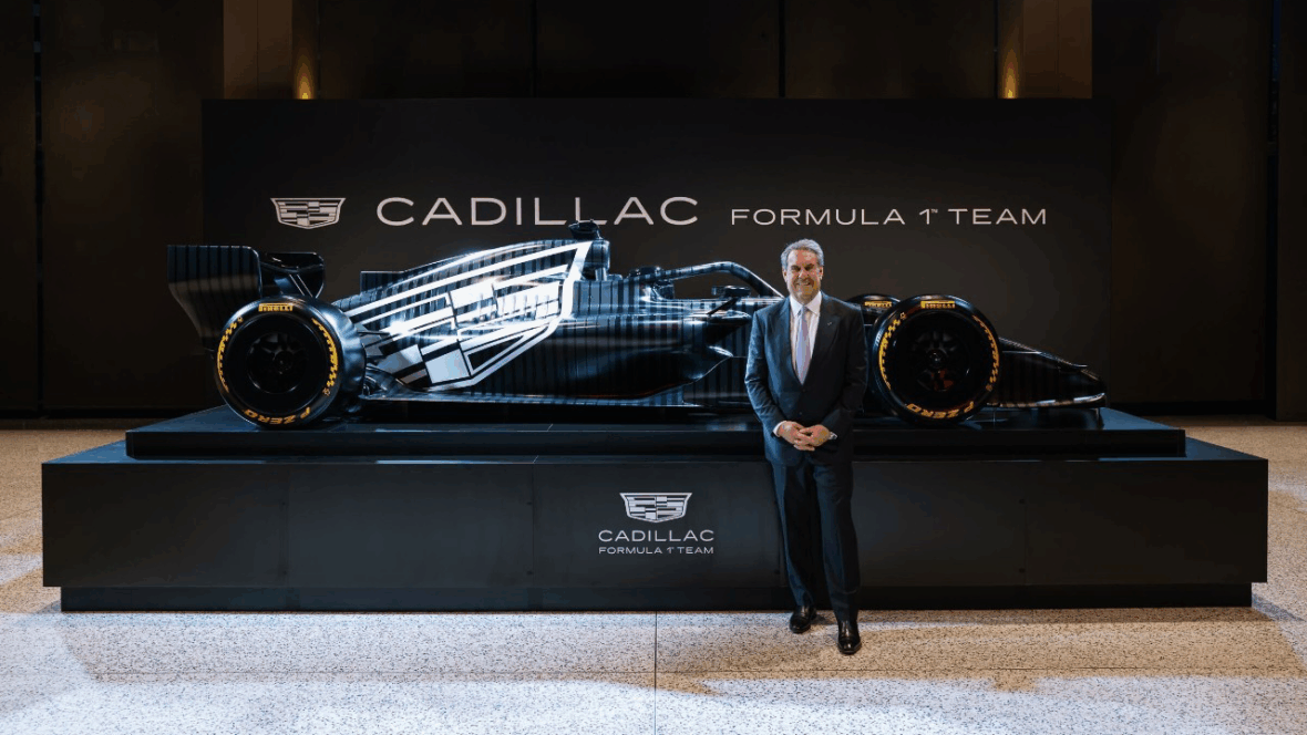 Cadillac Formula 1 team test car camo revealed