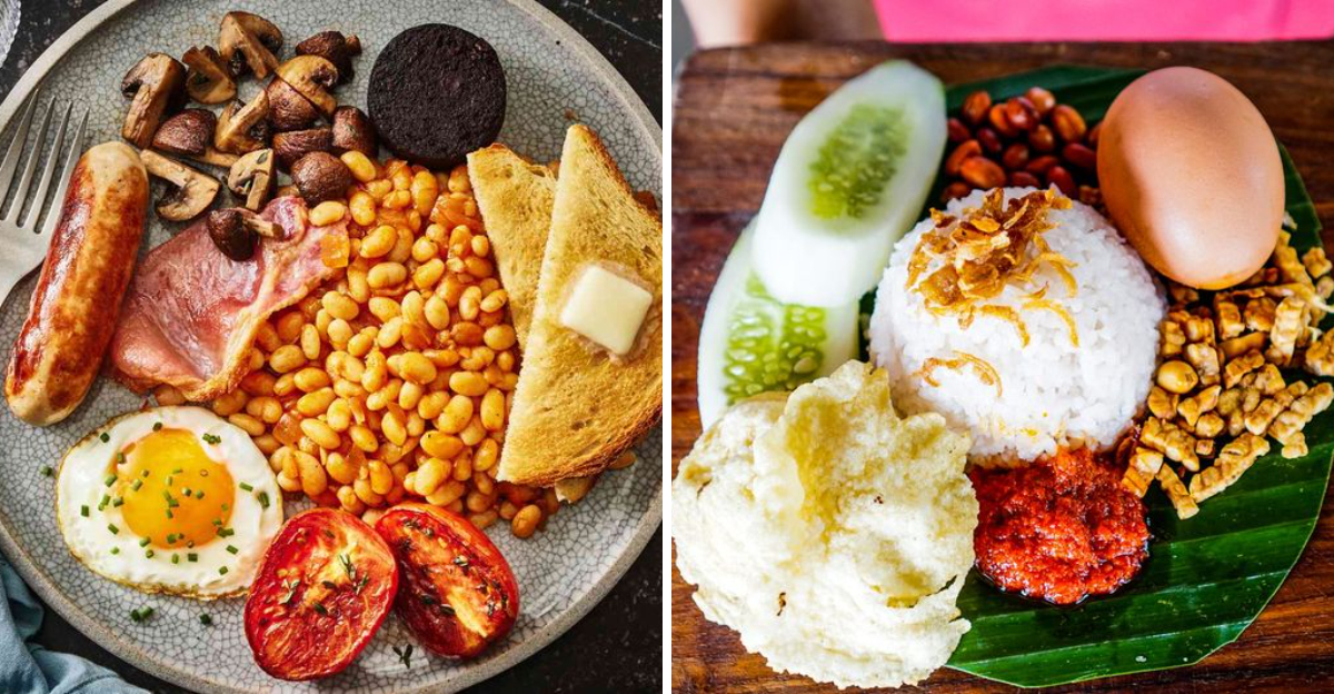 A glimpse of breakfast in 50 different countries
