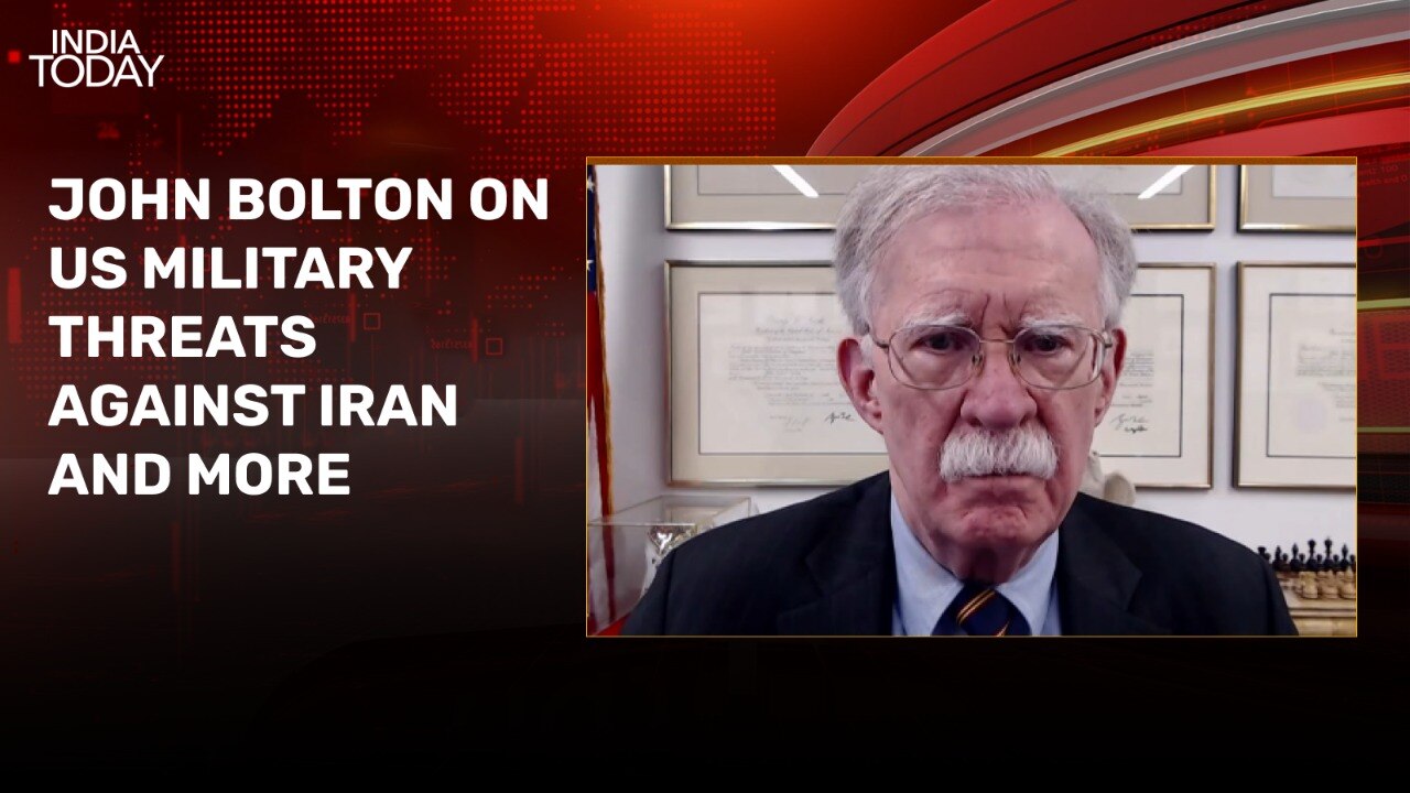 Threat of military force against Iran is real: Former US NSA John Bolton