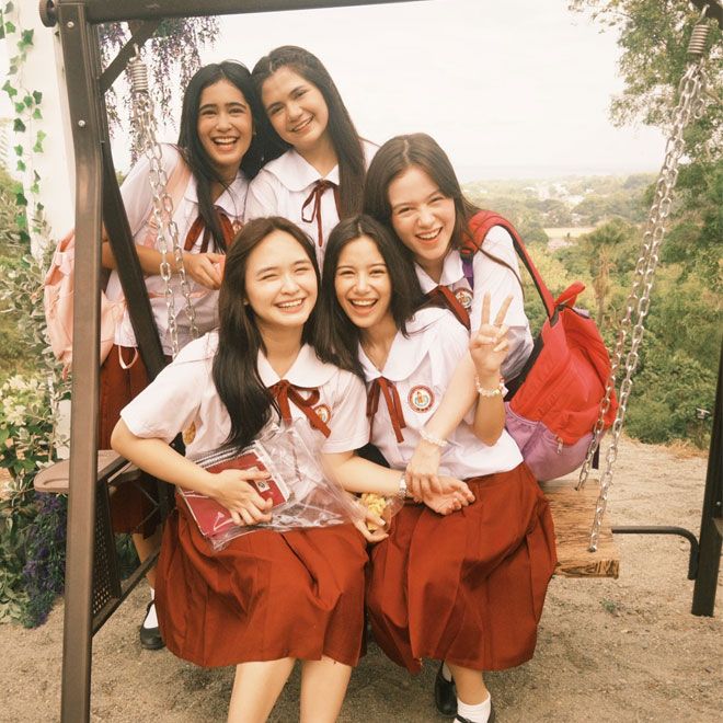 BFF vibes spotted: MABEL girls Eliza, Allyson, Mutya, Krystal, and ...