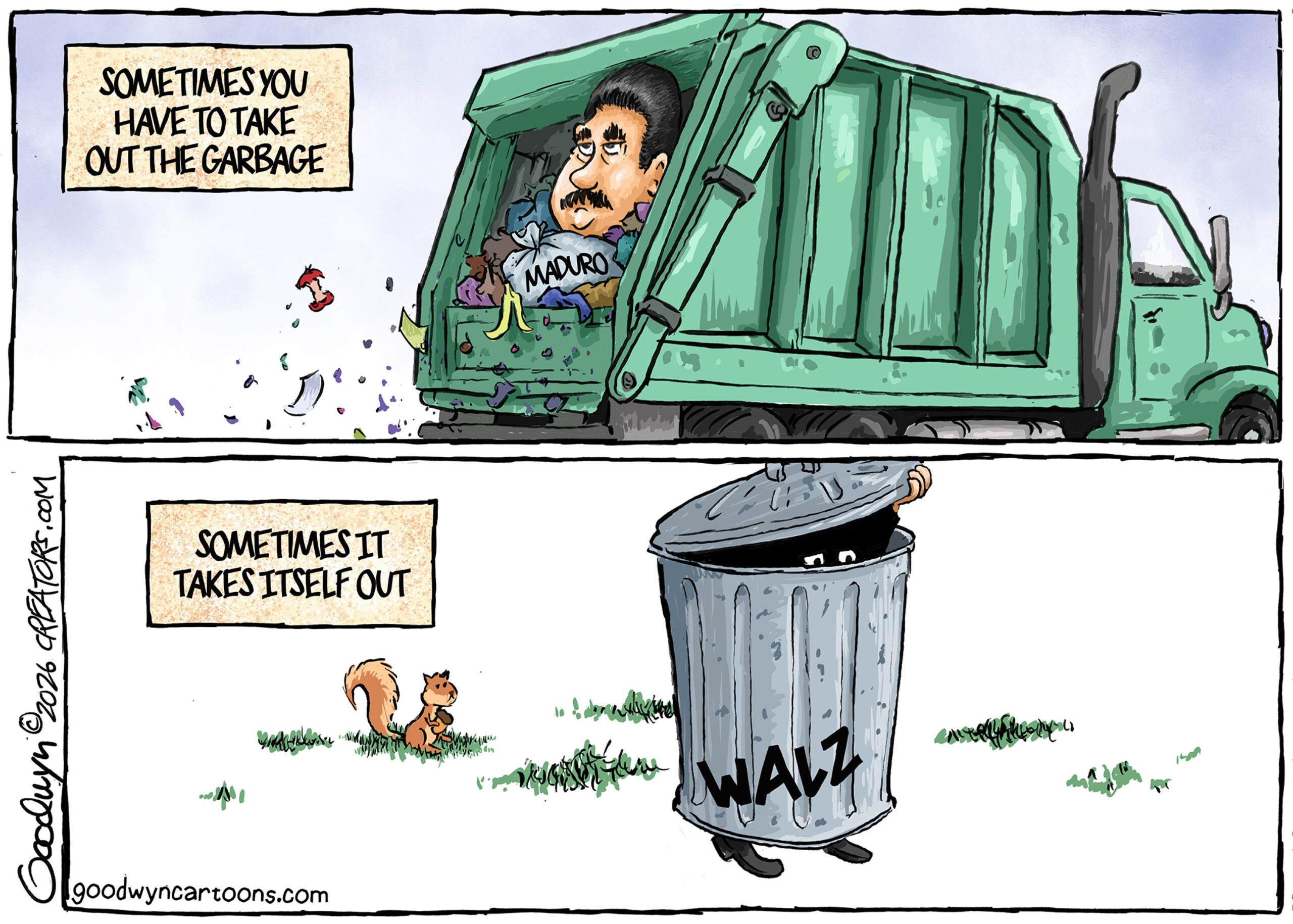 The latest syndicated political cartoons (1/13)