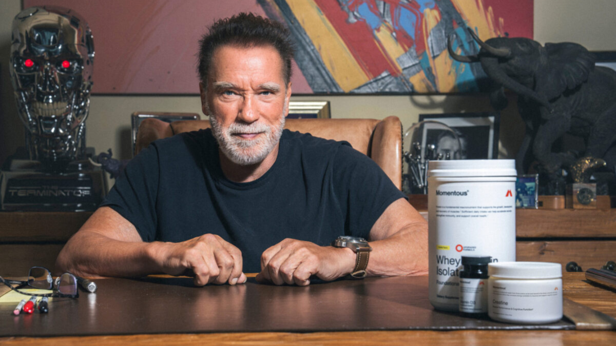 Arnold Schwarzenegger launches his daily supplement stack for strength ...