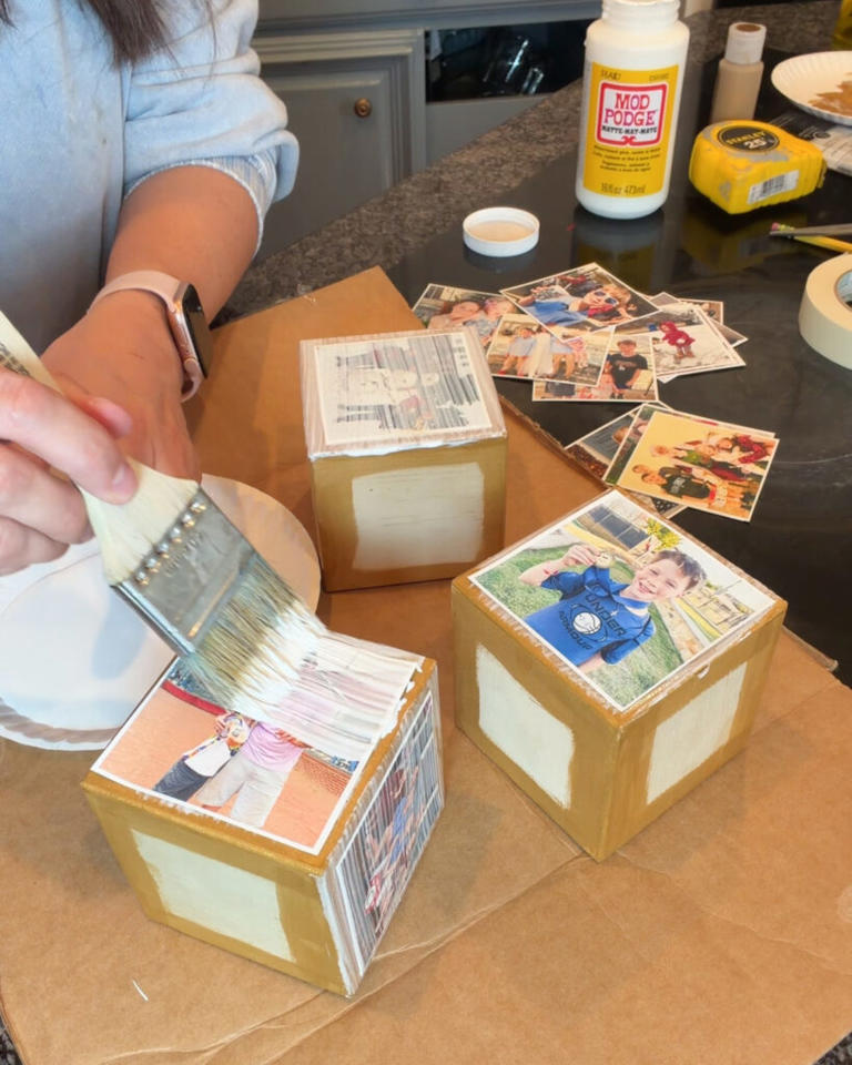 DIY photo cubes: A meaningful coffee table centerpiece you can customize