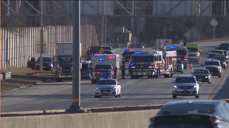 Man charged after stolen vehicle chase, crash on I-235