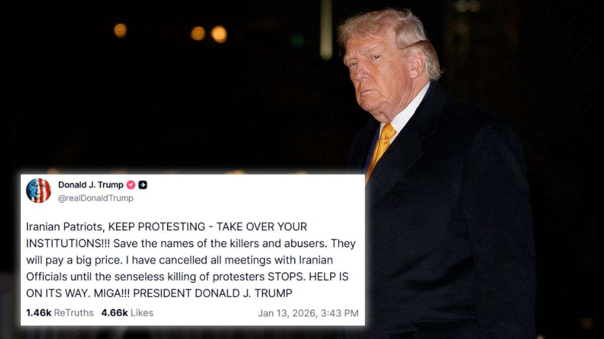 Trump cancela las reuniones con Irán y asegura que la "ayuda está en ...