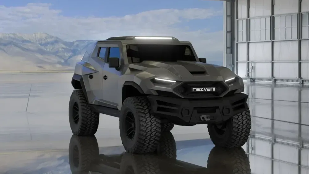 Rezvani unveils 2026 tank with 1,000 horsepower and bulletproof capability