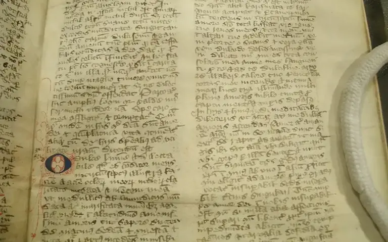 Scholars found a lost medieval masterpiece sitting on a shelf in a ...