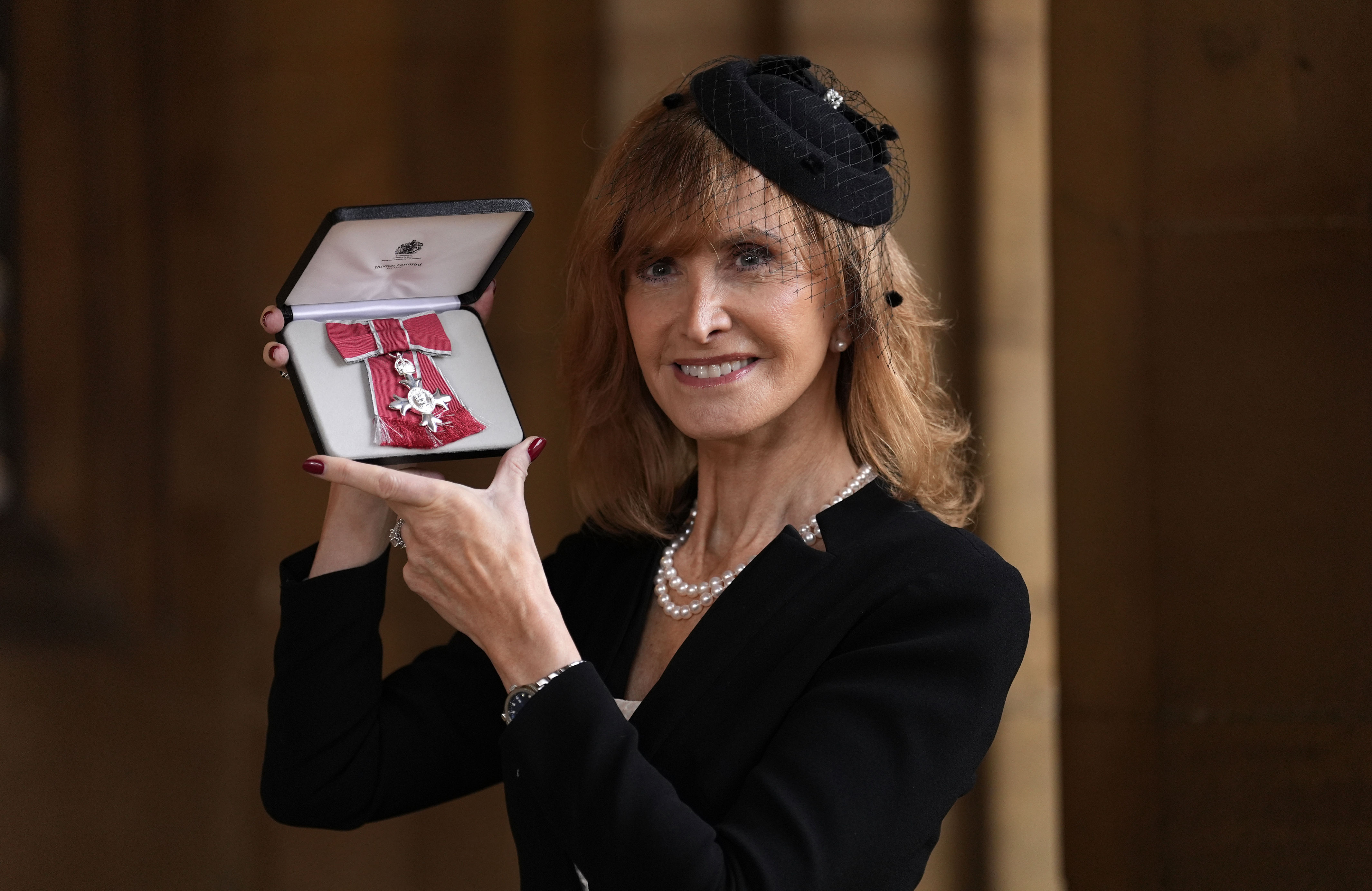 Scottish broadcaster Jackie Bird 'honoured' to be made MBE at Windsor ...