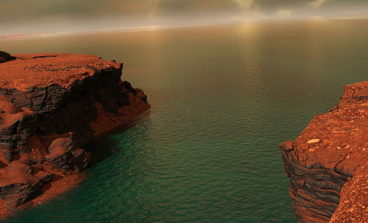 Mars had an Arctic-sized ocean, and we’re just now finding out, say ...