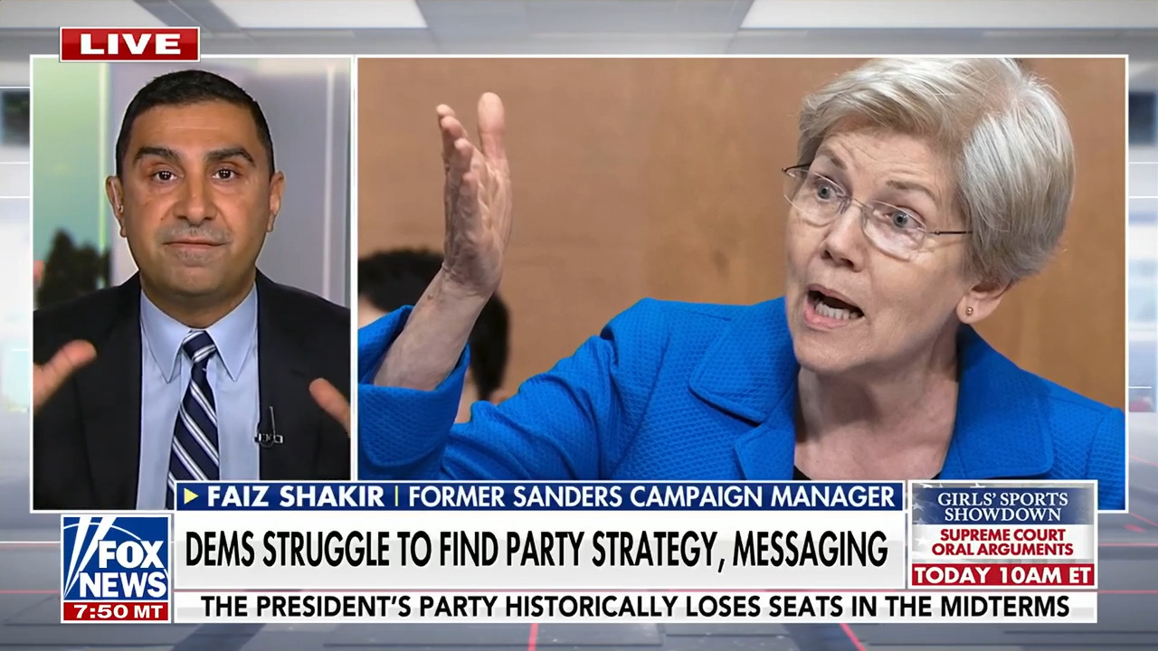 Warren reveals 'surprising' Trump call after warning Democratic Party