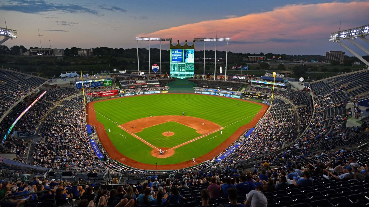Royals moving walls in at Kauffman in bid to boost scoring