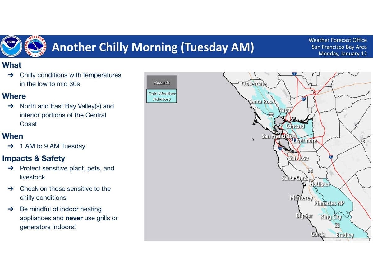 It's Freezing, Bay Area: A Very Chilly Morning Across Bay Area