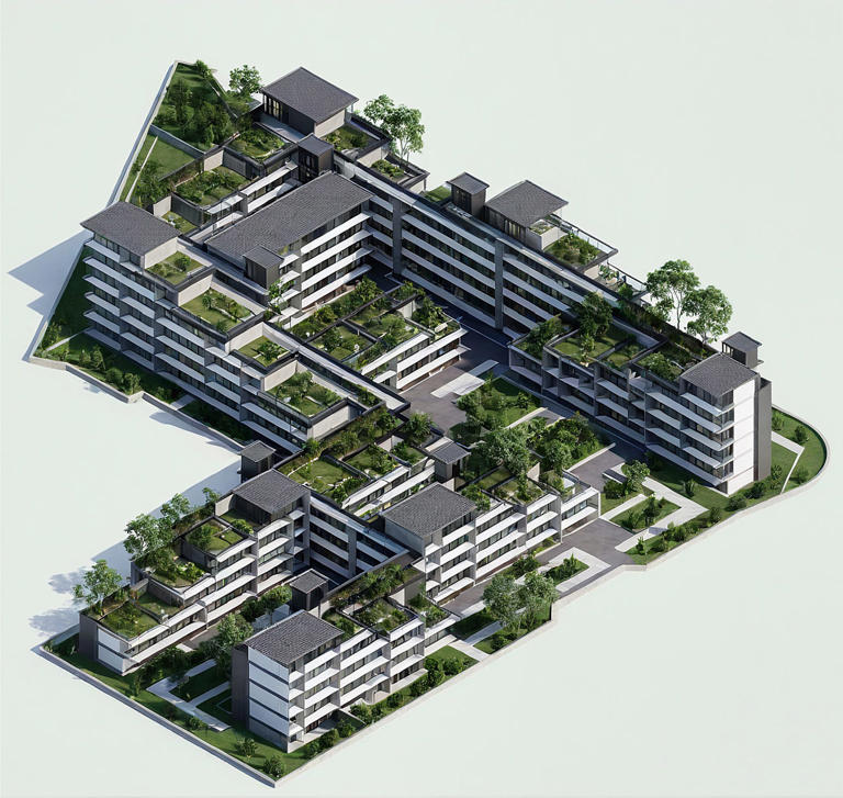 Proposal for mixed-use housing among student projects from Angila ...