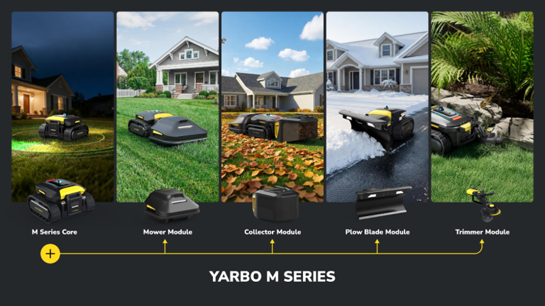 Yarbo unveils new modular yard robots at CES 2026 for everyday homes
