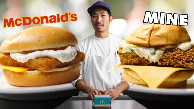 How a pro chef makes a Cantonese-inspired McDonald's Filet-O-Fish