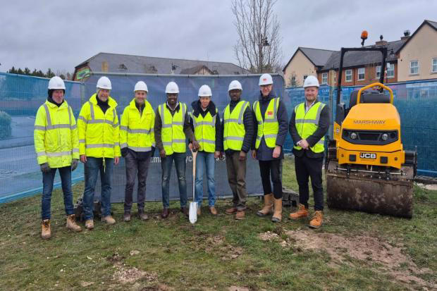 Work begins after eight and a half years fighting to bring church to life