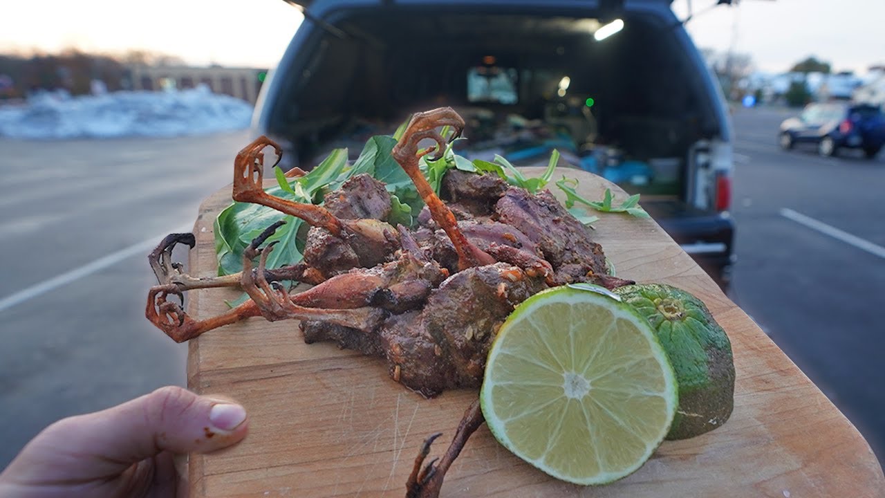 Tailgate catch n' cook | Grilled Caribbean jerk snipe