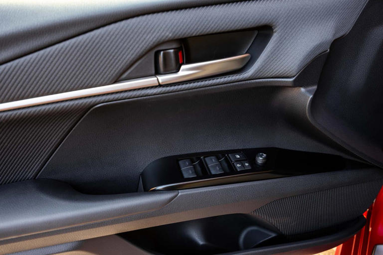 View interior photos of the 2026 Toyota Camry Nightshade