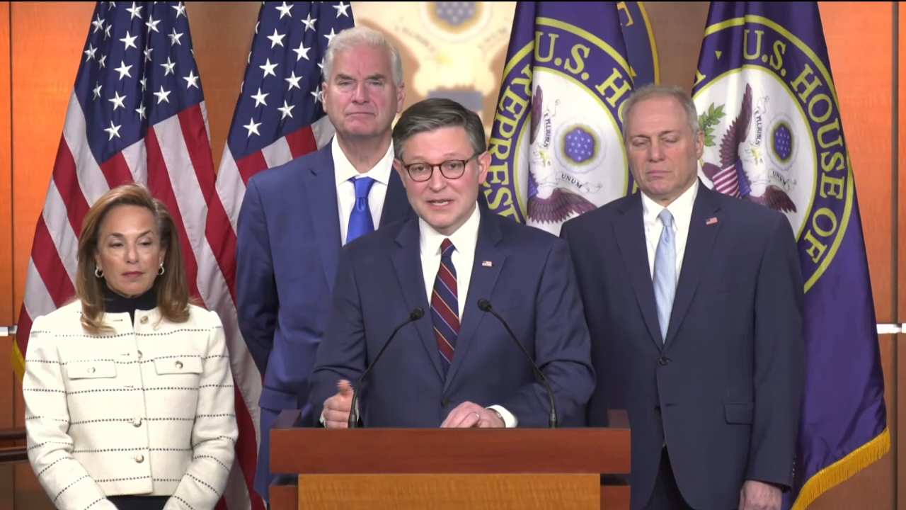 'We don't play favorites': GOP snake Mike Johnson speaks with a forked ...