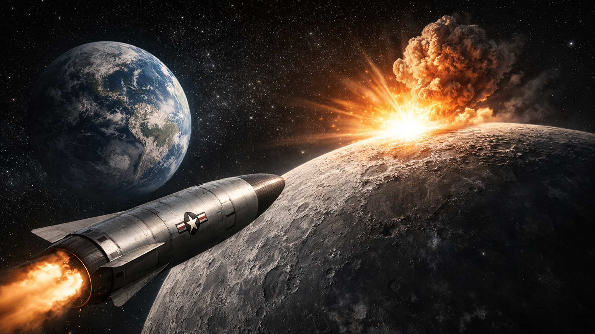 Project A119, the US Air Force plan to detonate a nuclear bomb on the ...