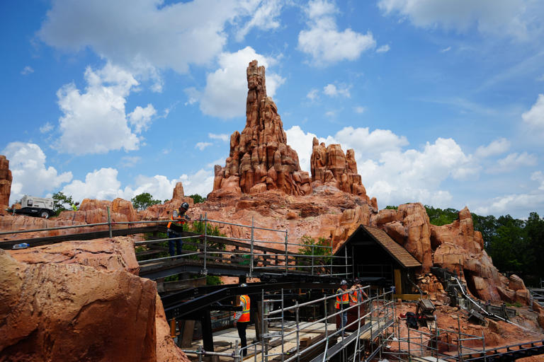 Big Thunder Mountain’s refresh is rolling along at Disney’s Magic Kingdom