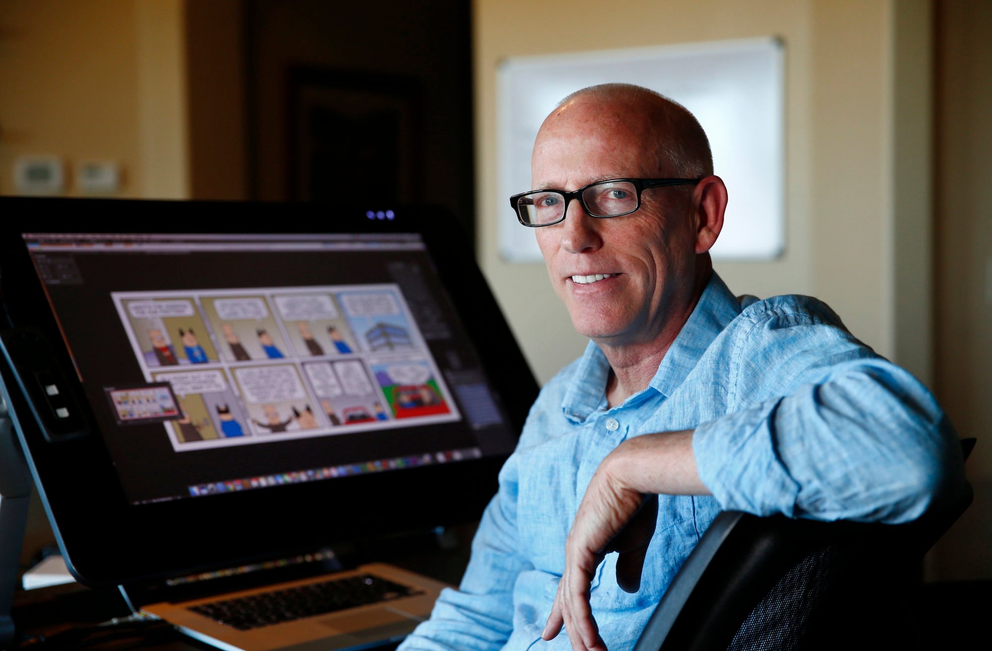 Scott Adams, Dilbert cartoonist and Trump fan, dead at 68