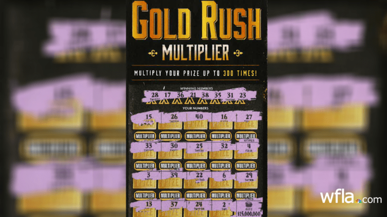 Florida man wins $15M from scratch-off game