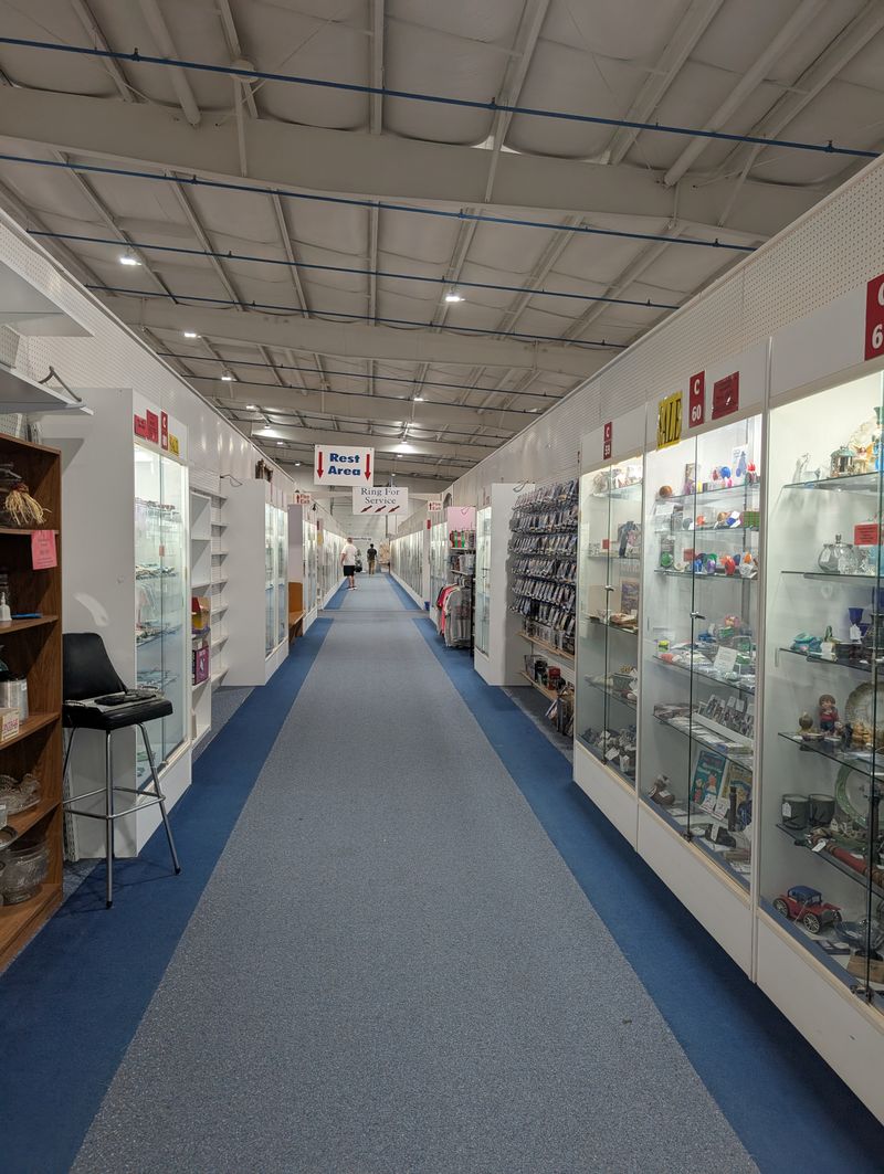 A giant antique mall in Indiana where you could wander for hours and ...