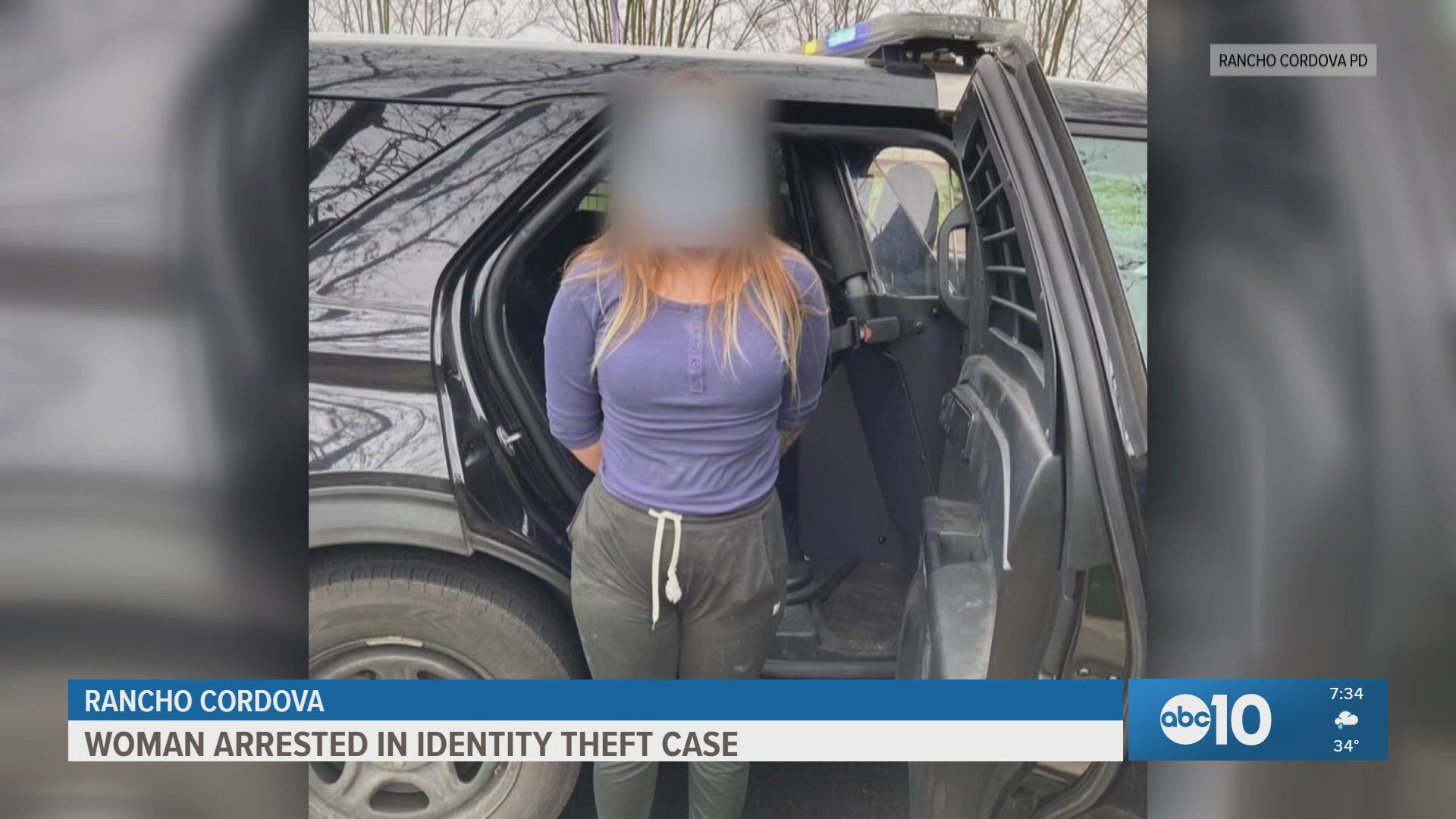 Woman arrested in identity theft case in Rancho Cordova