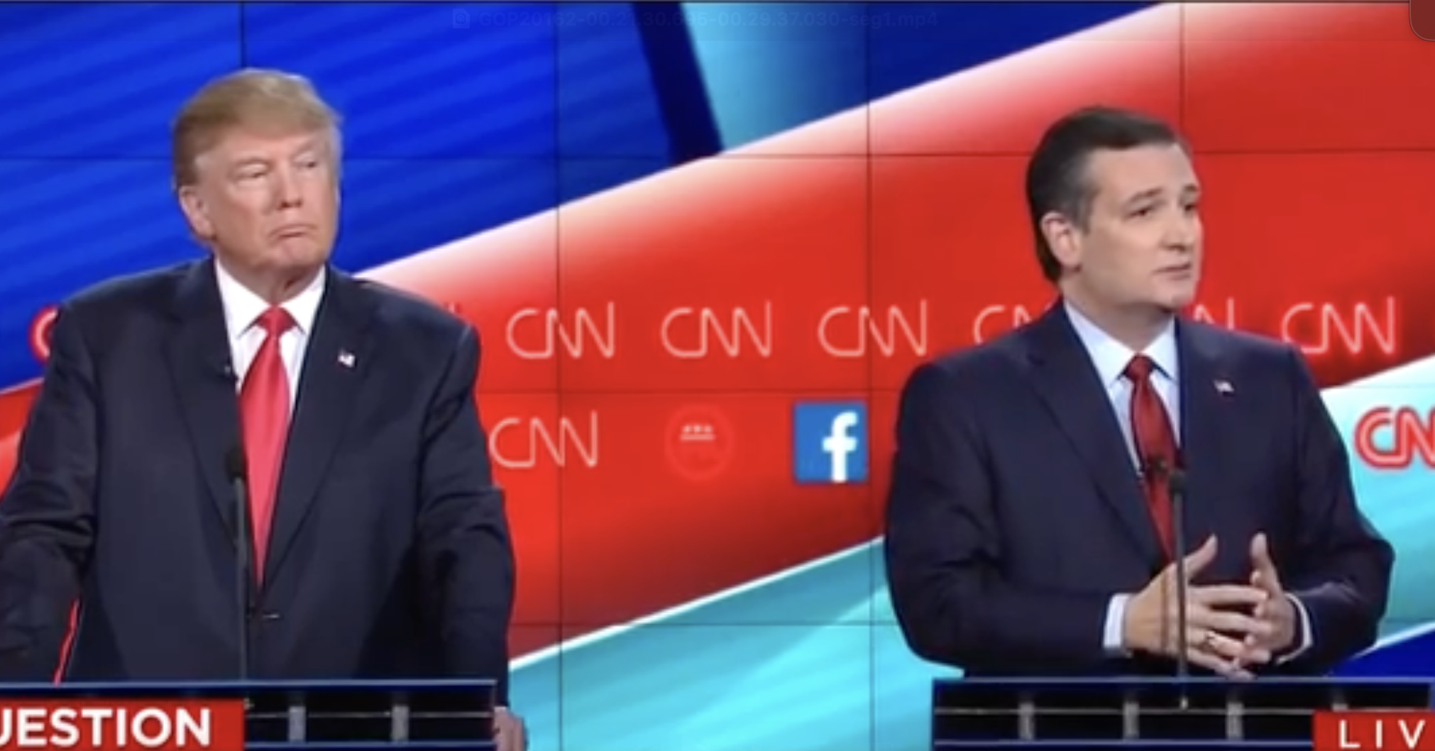 'He's wrong': When Ted Cruz put Donald Trump in his place over Trump's ...