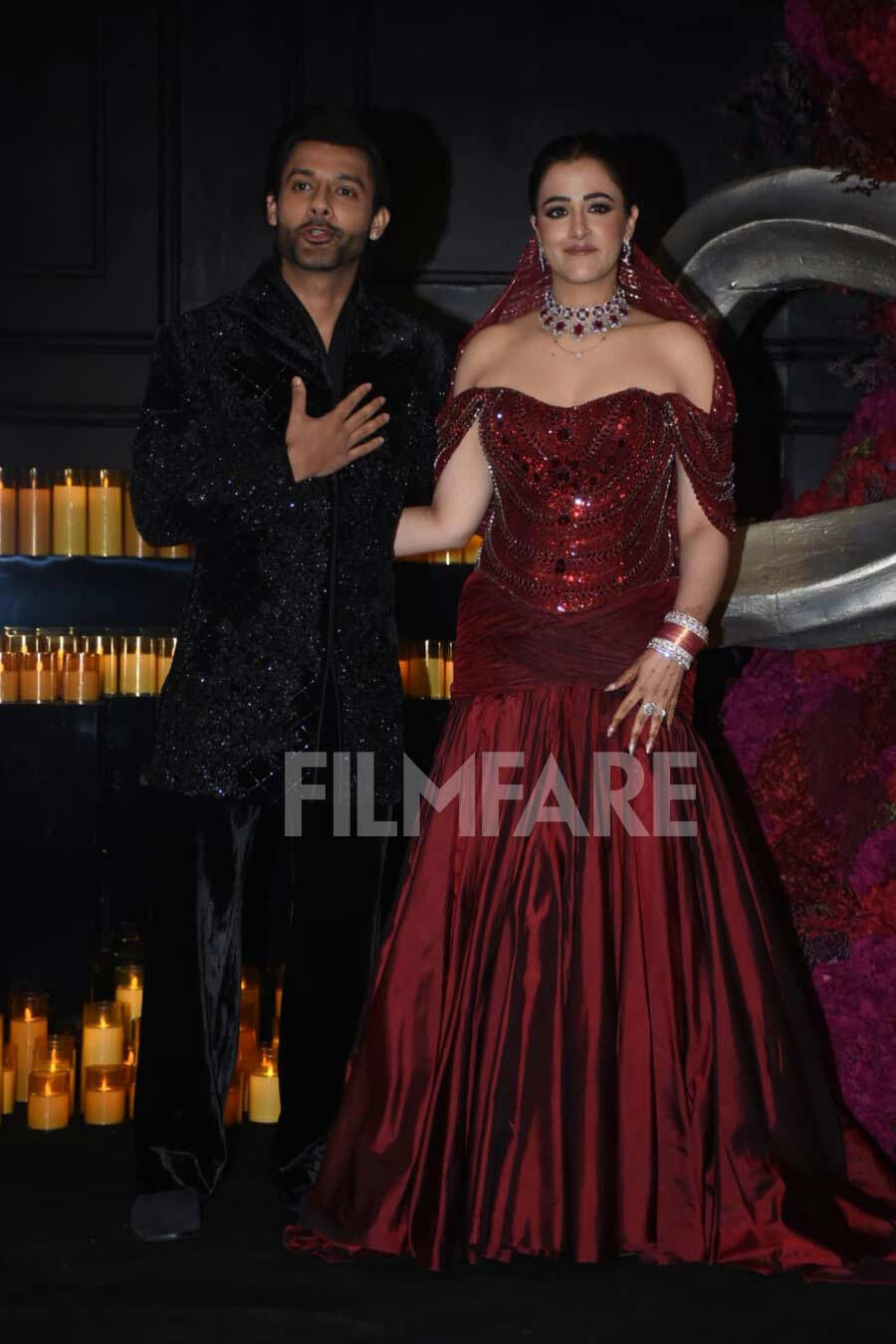 Nupur Sanon and Stebin Ben turn heads at Mumbai reception