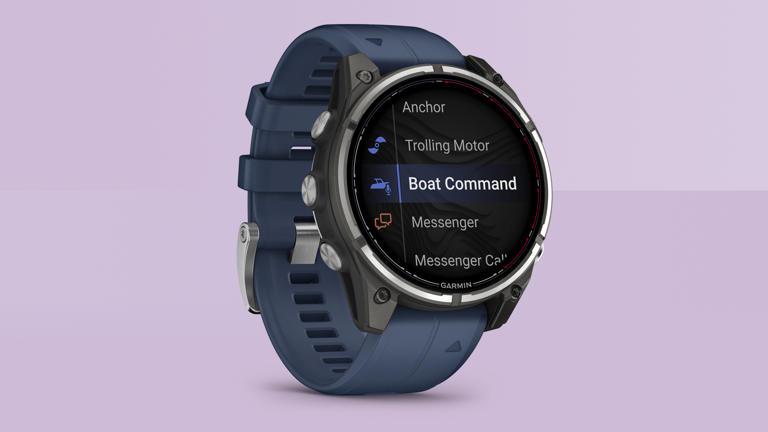 Garmin just gave its marine smartwatch satellite calling (and a split ...