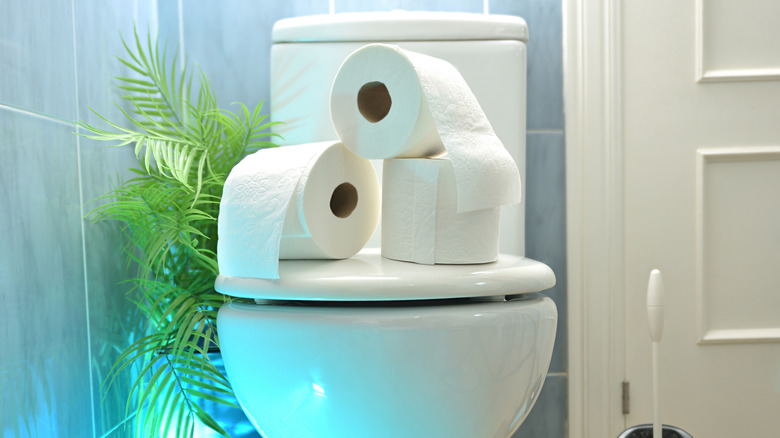 Neither baskets nor shelves: A smarter way to store toilet paper ...