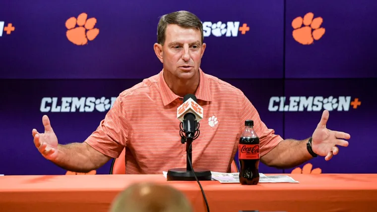 Dabo Swinney delivers blunt take on transfer portal: 'Like a preacher ...