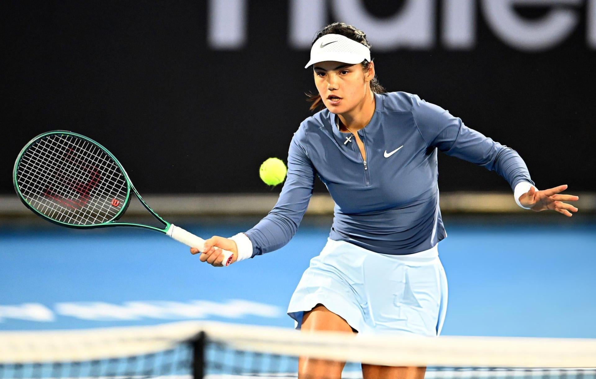 WTA Hobart: Rain suspends Emma Raducanu's match twice; didn't get to ...