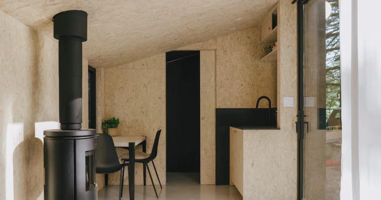 The Oregon Airbnb with a next-level wood stove that redefines cozy season
