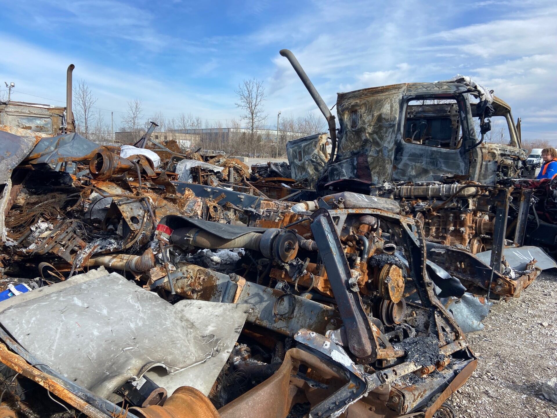 Media given access to UPS plane crash site for first time ahead of area ...